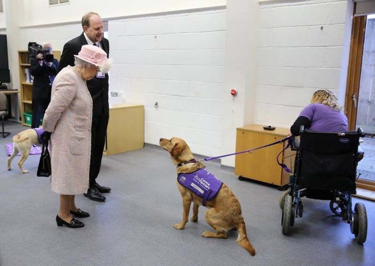 Her Majesty The Queen Visits Canine Partners | Canine Partners