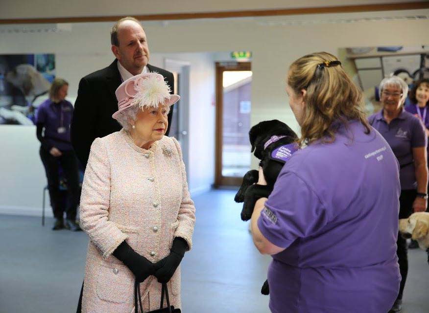 Her Majesty The Queen Visits Canine Partners | Canine Partners