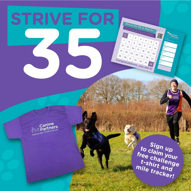 Strive for 35 in March! - Canine Partners